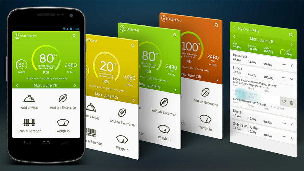 Fatsecret - emagreça com esse app